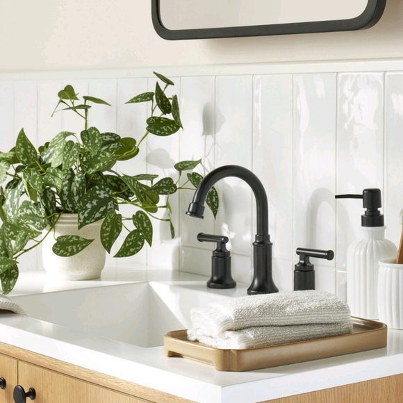 Hearth & Hand | Bath | Hearth Hand Nwt Stoneware Ceramic Bathroom Tray ...